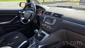 Grey Ford C-Max 2008 in Limbazi, with an engine capacity of 1.80 L and mileage of 208 thousand km for 3950 €, photo 20 on AUTOMOTO.COM.LV