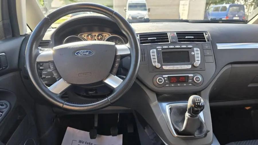 Grey Ford C-Max 2008 in Riga, with an engine capacity of 1.80 L and mileage of 208 thousand km for 3950 €, photo 13 on AUTOMOTO.COM.LV