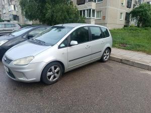 Grey Ford C-Max 2008 in Vilnius, with an engine capacity of 1.56 L and mileage of 331 thousand km for 1200 €, photo 3 on AUTOMOTO.COM.LV