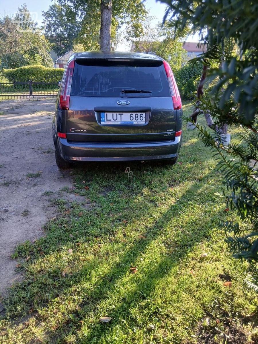 Pelēks Ford C-Max 2008 Radviliškis, ar dzinēja tilpumu 1.60 L un nobraukumu 289 tūkst. km par 1150 €, foto 5 vietnē AUTOMOTO.COM.LV