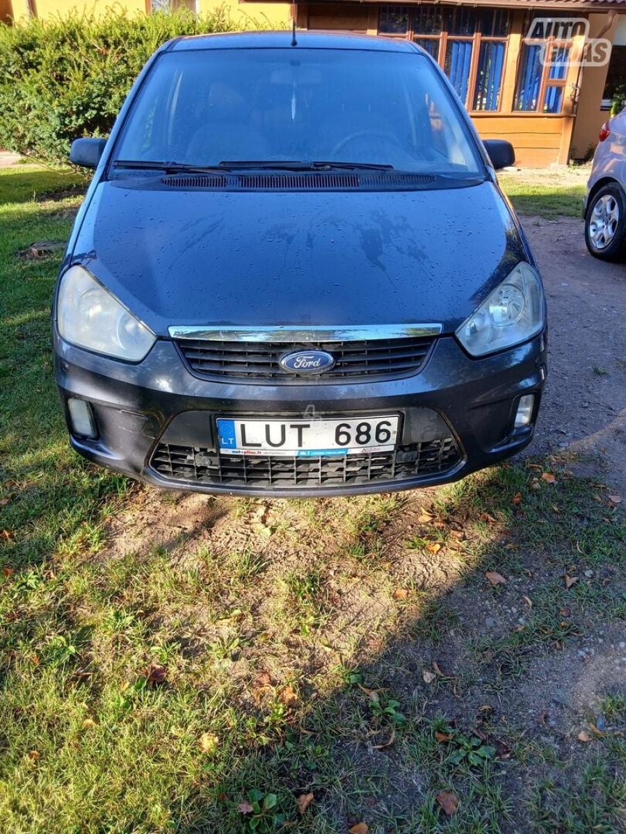 Pelēks Ford C-Max 2008 Radviliškis, ar dzinēja tilpumu 1.60 L un nobraukumu 289 tūkst. km par 1150 €, foto 7 vietnē AUTOMOTO.COM.LV