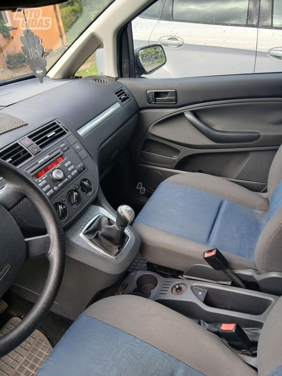 Pelēks Ford C-Max 2008 Radviliškis, ar dzinēja tilpumu 1.60 L un nobraukumu 289 tūkst. km par 1150 €, foto 16 vietnē AUTOMOTO.COM.LV
