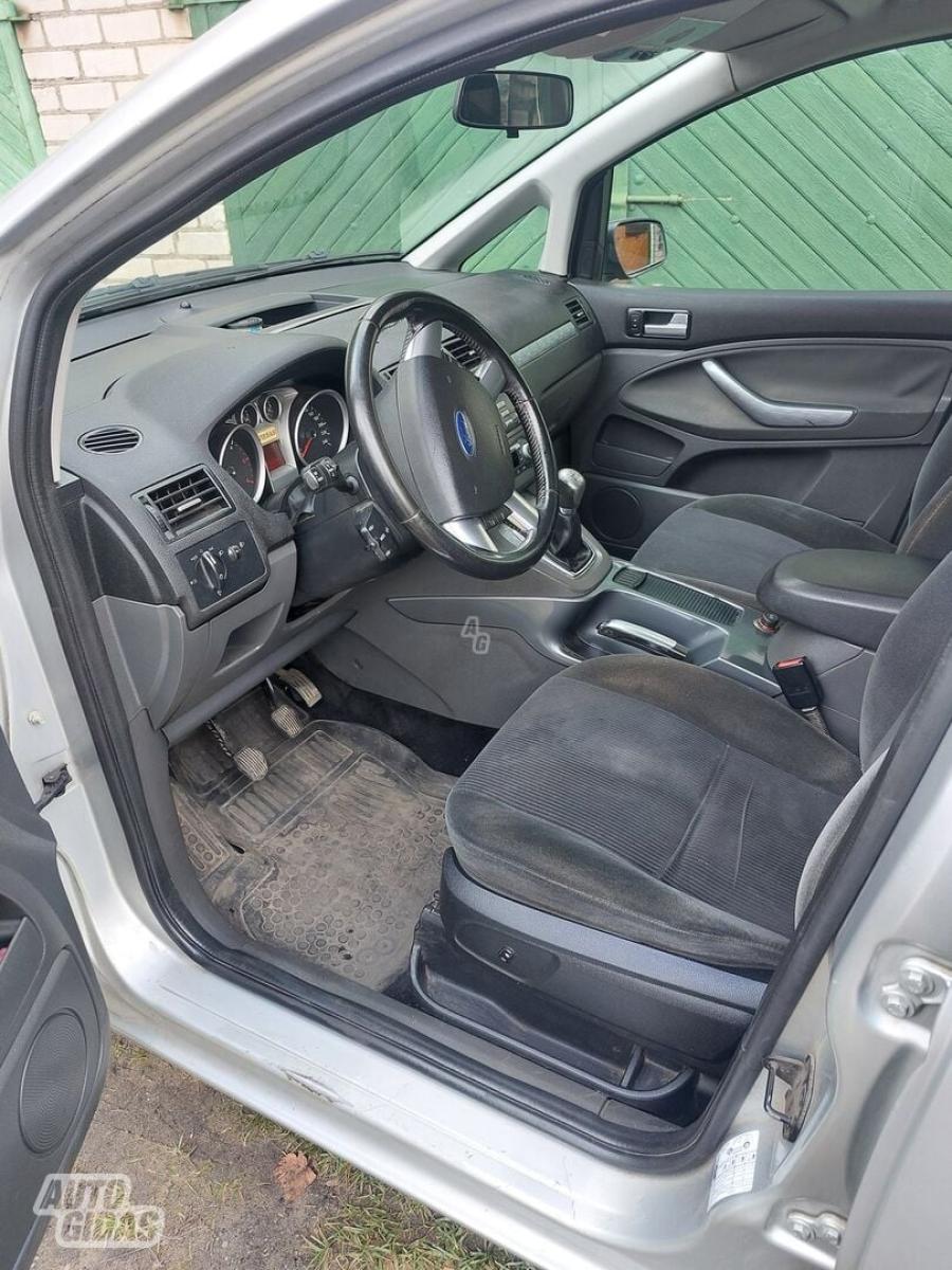 Grey Ford C-Max 2008 in Radviliskis, with an engine capacity of 1.80 L and mileage of 281 thousand km for 1150 €, photo 9 on AUTOMOTO.COM.LV