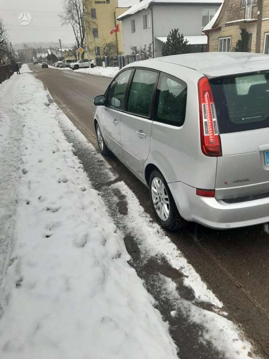 Pelēks Ford C-Max 2009 Kauņa, ar dzinēja tilpumu 2.00 L un nobraukumu 229 tūkst. km par 2200 €, foto 4 vietnē AUTOMOTO.COM.LV