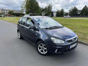 Pelēks Ford C-Max 2009 Viļņa, ar dzinēja tilpumu 1.56 L un nobraukumu 305 tūkst. km par 1300 €, foto  vietnē AUTOMOTO.COM.LV