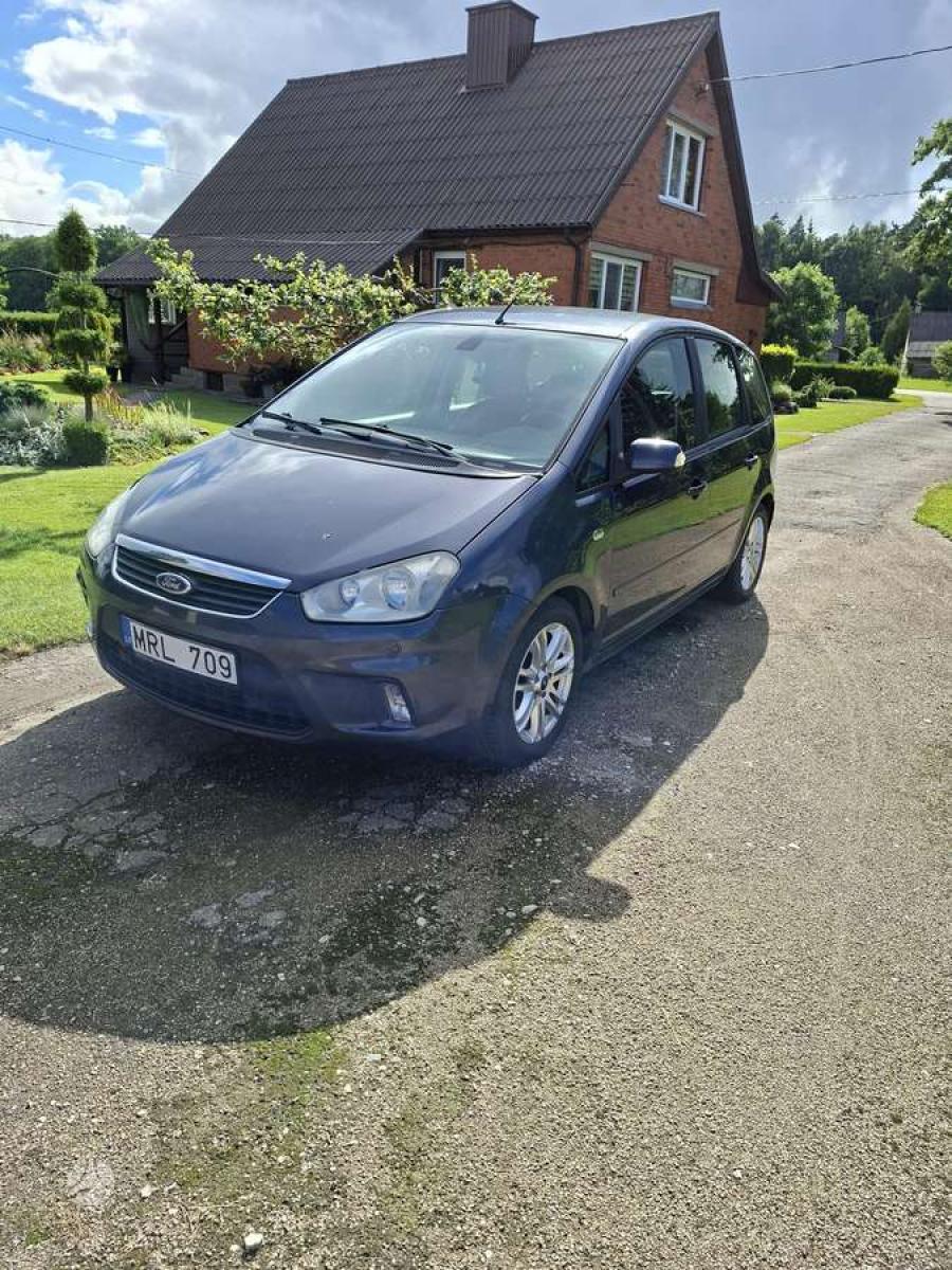 Grey Ford C-Max 2009 in Pasvalys, with an engine capacity of 1.75 L and mileage of 140 thousand km for 1700 €, photo 4 on AUTOMOTO.COM.LV