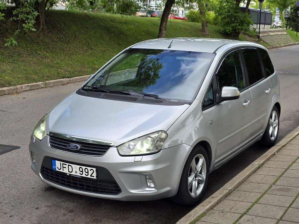 Pelēks Ford C-Max 2009 Viļņa, ar dzinēja tilpumu 2.00 L un nobraukumu 337 tūkst. km par 2250 €, foto 1 vietnē AUTOMOTO.COM.LV