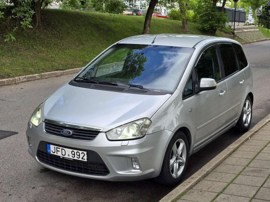 Grey Ford C-Max 2009 in Vilnius, with an engine capacity of 2.00 L and mileage of 337 thousand km for 2250 €, photo 1 on AUTOMOTO.COM.LV