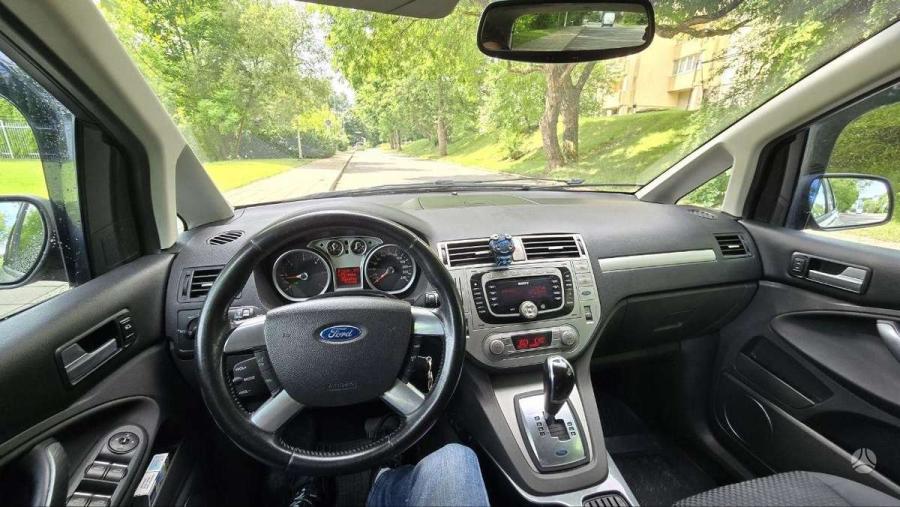 Grey Ford C-Max 2009 in Vilnius, with an engine capacity of 2.00 L and mileage of 337 thousand km for 2250 €, photo 12 on AUTOMOTO.COM.LV