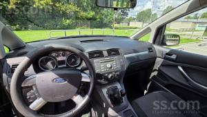 Pelēks Ford C-Max 2009 Bauska, ar dzinēja tilpumu 1.60 L un nobraukumu 303 tūkst. km par 1900 €, foto 3 vietnē AUTOMOTO.COM.LV