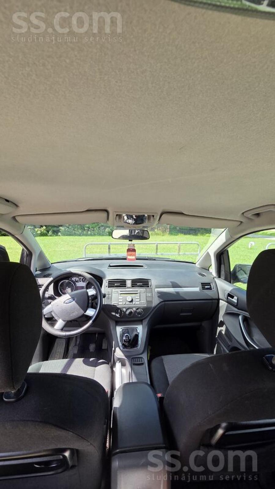 Pelēks Ford C-Max 2009 Bauska, ar dzinēja tilpumu 1.60 L un nobraukumu 303 tūkst. km par 1900 €, foto 5 vietnē AUTOMOTO.COM.LV