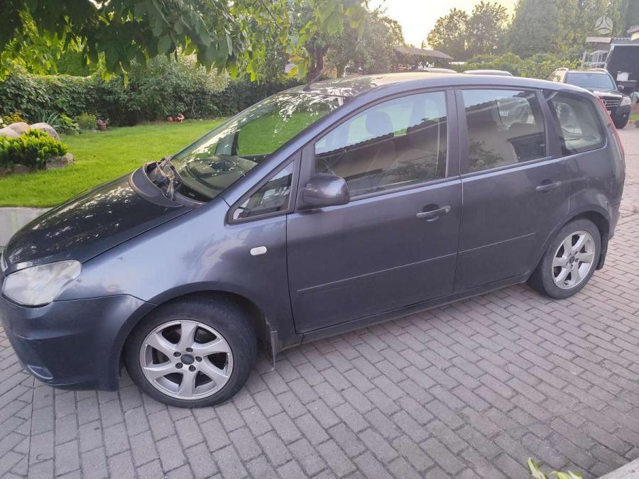 Pelēks Ford C-Max 2009 Viļņa, ar dzinēja tilpumu 1.56 L un nobraukumu 285 tūkst. km par 1550 €, foto 1 vietnē AUTOMOTO.COM.LV