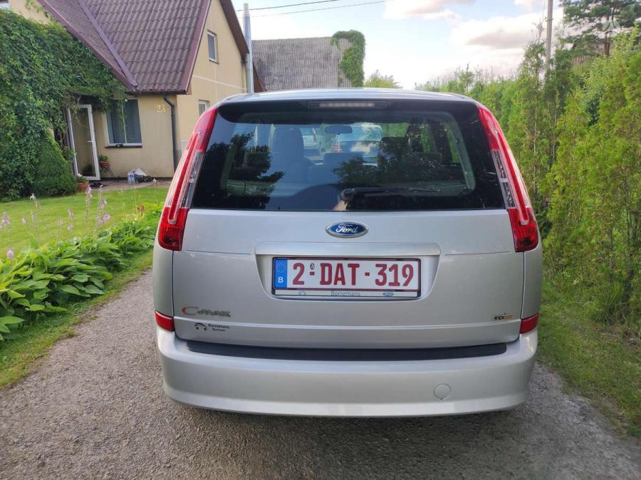 Pelēks Ford C-Max 2009 Pakruojis, ar dzinēja tilpumu 1.56 L un nobraukumu 174 tūkst. km par 2800 €, foto 7 vietnē AUTOMOTO.COM.LV