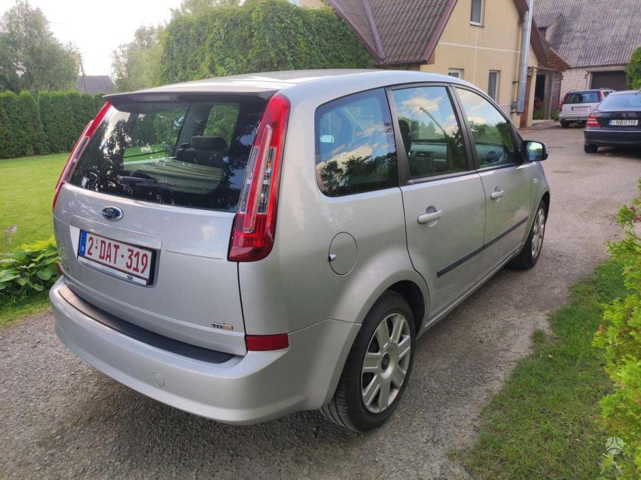 Pelēks Ford C-Max 2009 Pakruojis, ar dzinēja tilpumu 1.56 L un nobraukumu 174 tūkst. km par 2800 €, foto 8 vietnē AUTOMOTO.COM.LV