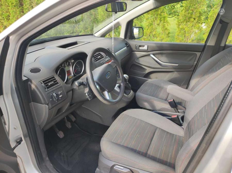 Pelēks Ford C-Max 2009 Pakruojis, ar dzinēja tilpumu 1.56 L un nobraukumu 174 tūkst. km par 2800 €, foto 9 vietnē AUTOMOTO.COM.LV