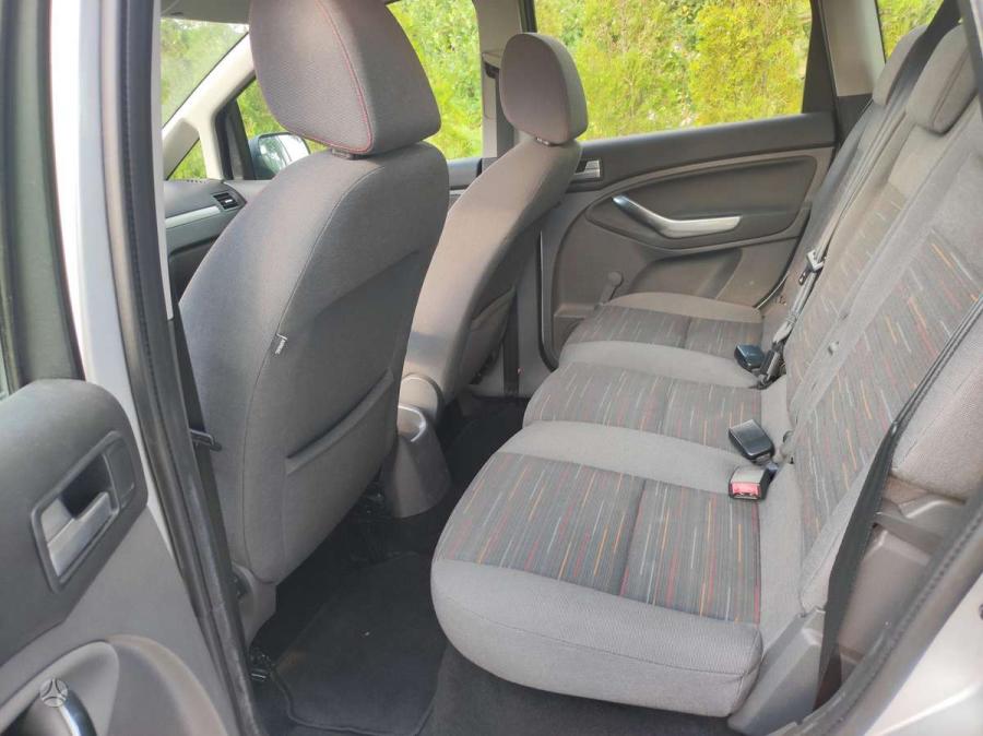 Pelēks Ford C-Max 2009 Pakruojis, ar dzinēja tilpumu 1.56 L un nobraukumu 174 tūkst. km par 2800 €, foto 13 vietnē AUTOMOTO.COM.LV