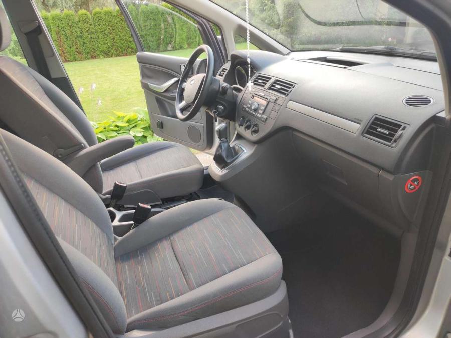 Pelēks Ford C-Max 2009 Pakruojis, ar dzinēja tilpumu 1.56 L un nobraukumu 174 tūkst. km par 2800 €, foto 15 vietnē AUTOMOTO.COM.LV
