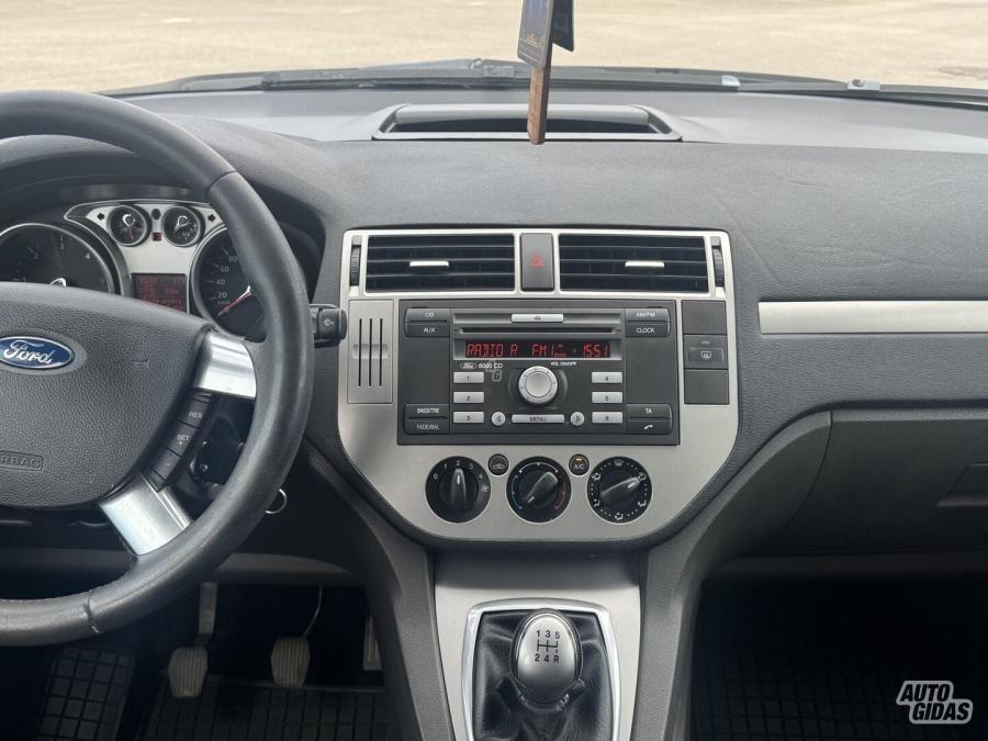 Pelēks Ford C-Max 2009 Šauļi, ar dzinēja tilpumu 1.60 L un nobraukumu 320 tūkst. km par 1850 €, foto 9 vietnē AUTOMOTO.COM.LV