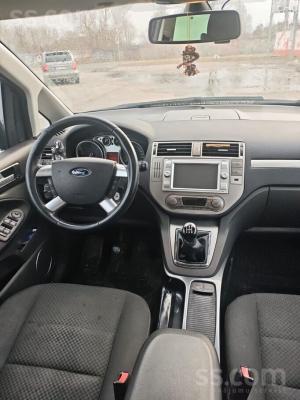 Grey Ford C-Max 2010 in Liepaja, with an engine capacity of 1.80 L and mileage of 252 thousand km for 2710 €, photo 3 on AUTOMOTO.COM.LV