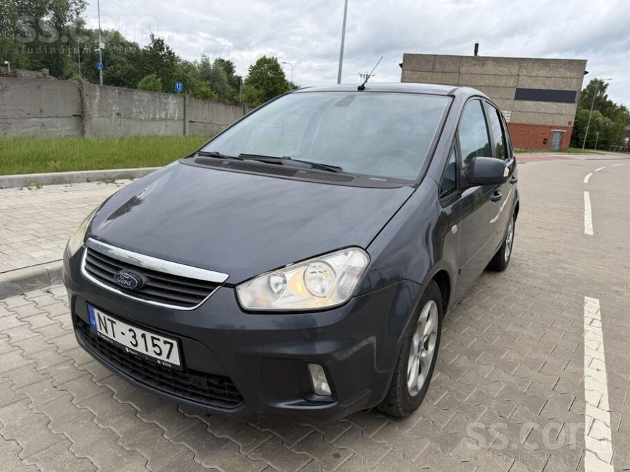 Pelēks Ford C-Max 2010 Jelgava, ar dzinēja tilpumu 1.80 L un nobraukumu 298 tūkst. km par 2600 €, foto 1 vietnē AUTOMOTO.COM.LV