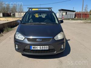 Grey Ford C-Max 2010 in Riga, with an engine capacity of 1.60 L and mileage of 0 thousand km for 1999 €, photo 8 on AUTOMOTO.COM.LV