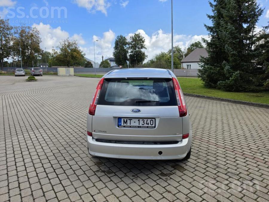 Pelēks Ford C-Max 2010 Dobele, ar dzinēja tilpumu 1.60 L un nobraukumu 306 tūkst. km par 1900 €, foto 4 vietnē AUTOMOTO.COM.LV