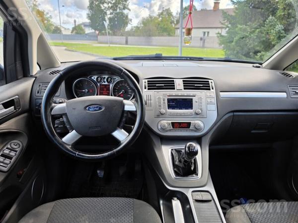 Pelēks Ford C-Max 2010 Dobele, ar dzinēja tilpumu 1.60 L un nobraukumu 306 tūkst. km par 1900 €, foto 7 vietnē AUTOMOTO.COM.LV