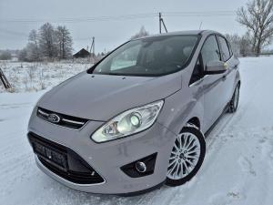 Pelēks Ford C-Max 2011 Alīta, ar dzinēja tilpumu 1.60 L un nobraukumu 165 tūkst. km par 4250 €, foto  vietnē AUTOMOTO.COM.LV