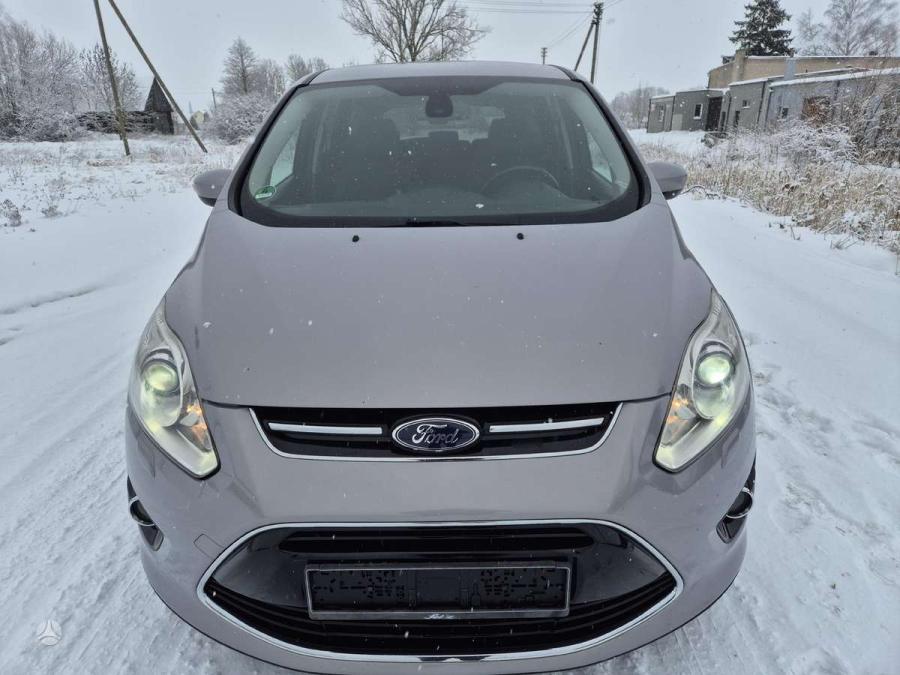 Pelēks Ford C-Max 2011 Alīta, ar dzinēja tilpumu 1.60 L un nobraukumu 165 tūkst. km par 4250 €, foto 7 vietnē AUTOMOTO.COM.LV