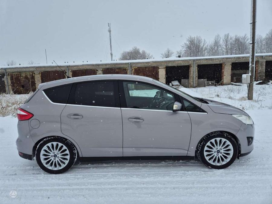 Pelēks Ford C-Max 2011 Alīta, ar dzinēja tilpumu 1.60 L un nobraukumu 165 tūkst. km par 4250 €, foto 10 vietnē AUTOMOTO.COM.LV