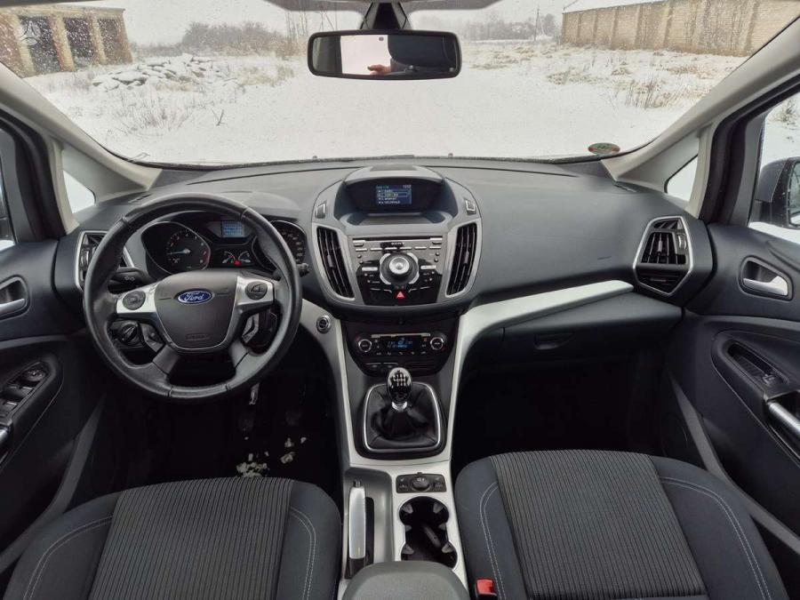 Pelēks Ford C-Max 2011 Alīta, ar dzinēja tilpumu 1.60 L un nobraukumu 165 tūkst. km par 4250 €, foto 15 vietnē AUTOMOTO.COM.LV
