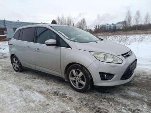 Grey Ford C-Max 2011 in Panevezys, with an engine capacity of 1.60 L and mileage of 140 thousand km for 3500 €, photo  on AUTOMOTO.COM.LV
