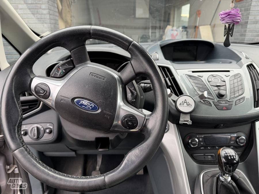 Pelēks Ford C-Max 2011 Viļņa, ar dzinēja tilpumu 1.60 L un nobraukumu 294 tūkst. km par 2800 €, foto 10 vietnē AUTOMOTO.COM.LV