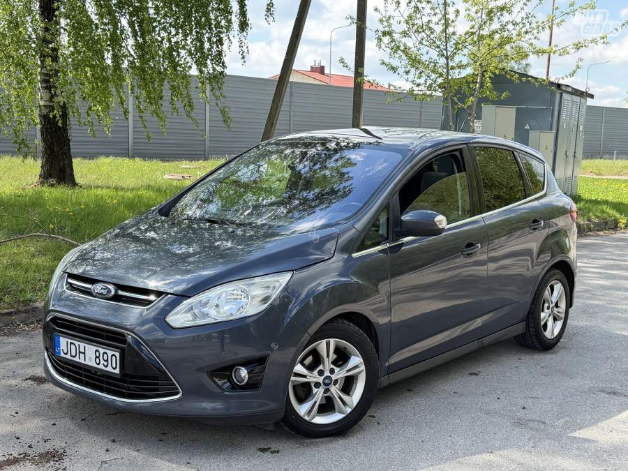 Grey Ford C-Max 2011 in Panevezys, with an engine capacity of 1.60 L and mileage of 230 thousand km for 2200 €, photo 4 on AUTOMOTO.COM.LV