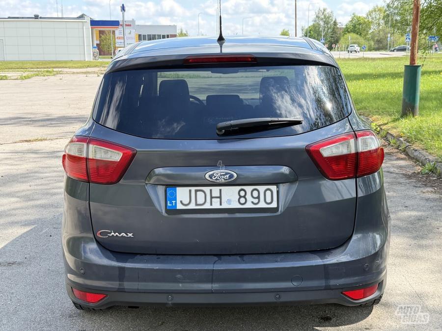 Grey Ford C-Max 2011 in Panevezys, with an engine capacity of 1.60 L and mileage of 230 thousand km for 2200 €, photo 7 on AUTOMOTO.COM.LV
