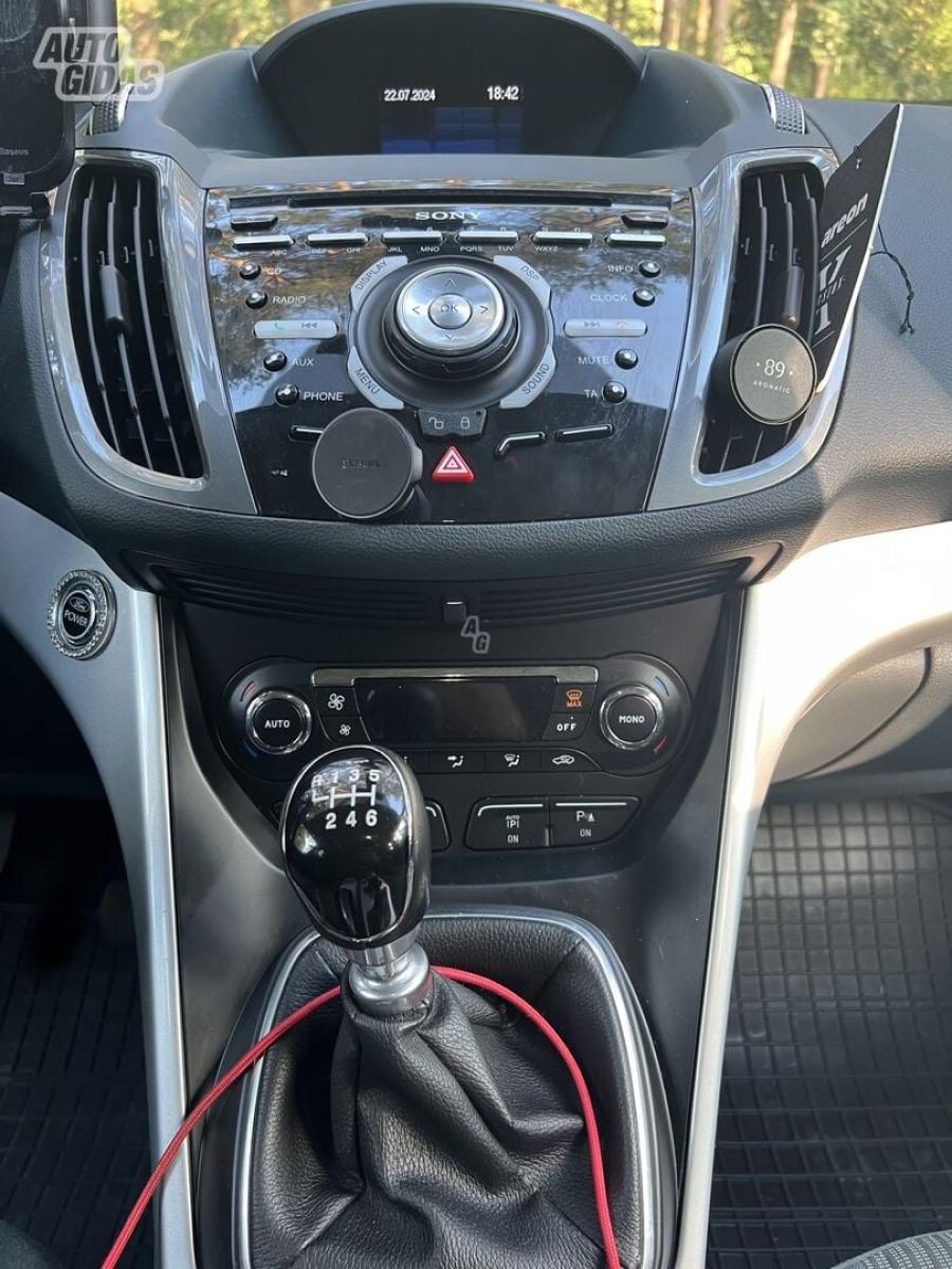 Grey Ford C-Max 2011 in Vilnius, with an engine capacity of 1.60 L and mileage of 231 thousand km for 3000 €, photo 10 on AUTOMOTO.COM.LV