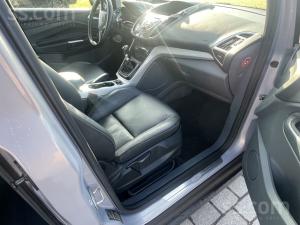 Grey Ford C-Max 2011 in Cesis, with an engine capacity of 1.60 L and mileage of 157 thousand km for 4450 €, photo 10 on AUTOMOTO.COM.LV