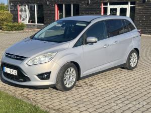 Grey Ford C-Max 2011 in Cesis, with an engine capacity of 1.60 L and mileage of 157 thousand km for 4450 €, photo 11 on AUTOMOTO.COM.LV