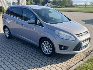 Grey Ford C-Max 2011 in Cesis, with an engine capacity of 1.60 L and mileage of 157 thousand km for 4450 €, photo 18 on AUTOMOTO.COM.LV