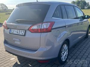 Grey Ford C-Max 2011 in Cesis, with an engine capacity of 1.60 L and mileage of 157 thousand km for 4450 €, photo 21 on AUTOMOTO.COM.LV