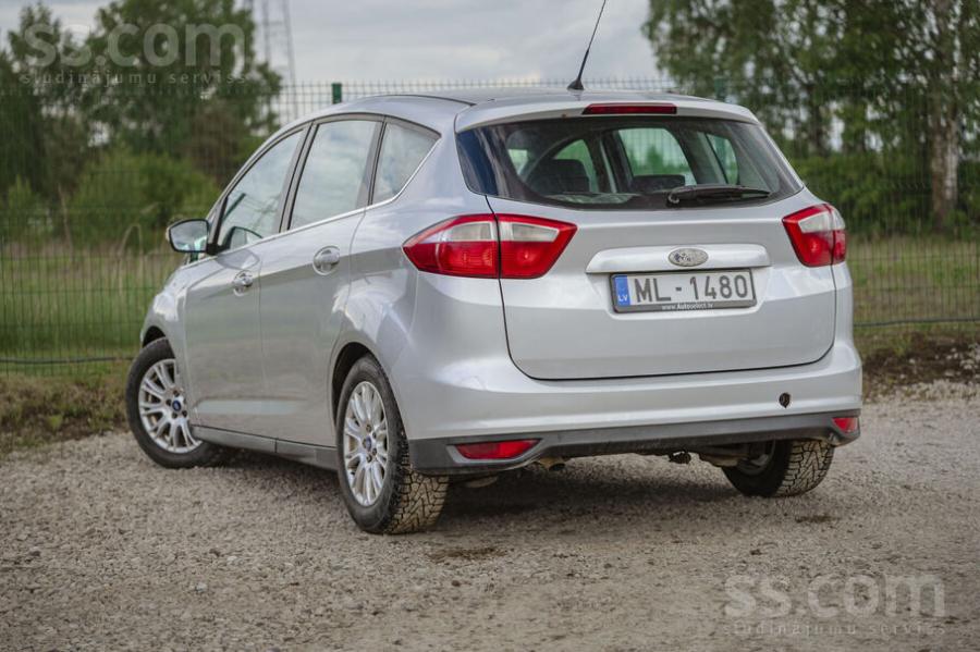 Pelēks Ford C-Max 2011 Rīga, ar dzinēja tilpumu 1.60 L un nobraukumu 275 tūkst. km par 4290 €, foto 5 vietnē AUTOMOTO.COM.LV