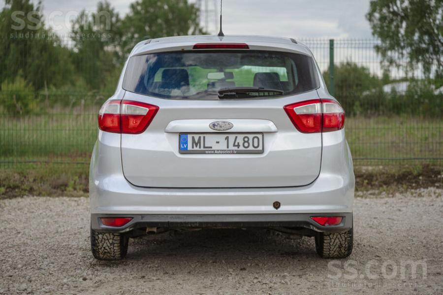 Pelēks Ford C-Max 2011 Rīga, ar dzinēja tilpumu 1.60 L un nobraukumu 275 tūkst. km par 4290 €, foto 6 vietnē AUTOMOTO.COM.LV