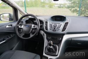 Pelēks Ford C-Max 2011 Rīga, ar dzinēja tilpumu 1.60 L un nobraukumu 275 tūkst. km par 4290 €, foto 12 vietnē AUTOMOTO.COM.LV