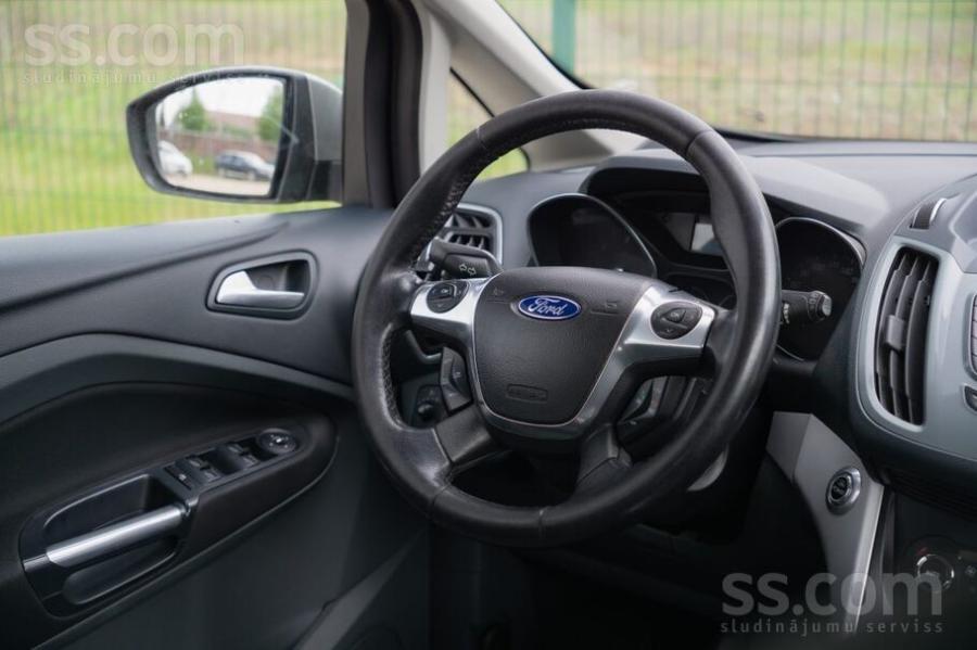 Pelēks Ford C-Max 2011 Rīga, ar dzinēja tilpumu 1.60 L un nobraukumu 275 tūkst. km par 4290 €, foto 13 vietnē AUTOMOTO.COM.LV