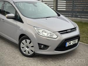Grey Ford C-Max 2011 in Jelgava, with an engine capacity of 1.60 L and mileage of 276 thousand km for 4700 €, photo 7 on AUTOMOTO.COM.LV