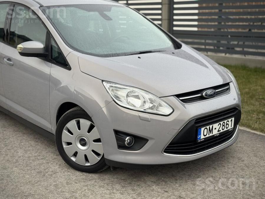 Grey Ford C-Max 2011 in Jelgava, with an engine capacity of 1.60 L and mileage of 276 thousand km for 4700 €, photo 7 on AUTOMOTO.COM.LV