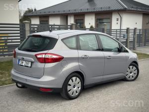 Grey Ford C-Max 2011 in Jelgava, with an engine capacity of 1.60 L and mileage of 276 thousand km for 4700 €, photo 9 on AUTOMOTO.COM.LV