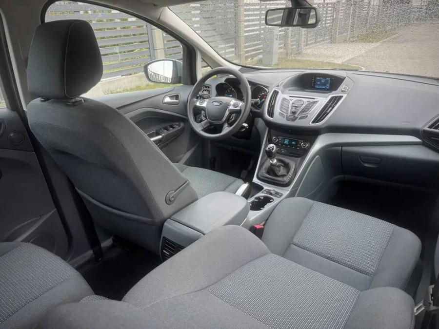 Grey Ford C-Max 2011 in Jelgava, with an engine capacity of 1.60 L and mileage of 276 thousand km for 4700 €, photo 14 on AUTOMOTO.COM.LV