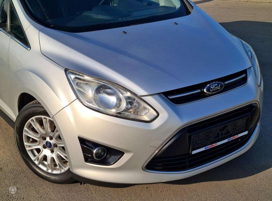 Pelēks Ford C-Max 2011 Kauņa, ar dzinēja tilpumu 1.56 L un nobraukumu 267 tūkst. km par 3650 €, foto 15 vietnē AUTOMOTO.COM.LV
