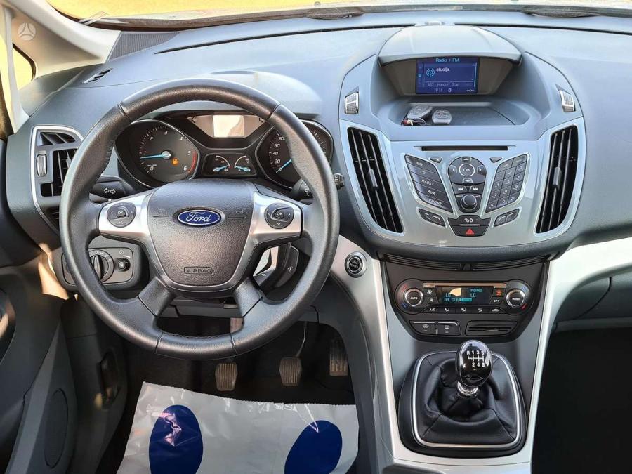 Pelēks Ford C-Max 2011 Kauņa, ar dzinēja tilpumu 1.56 L un nobraukumu 267 tūkst. km par 3650 €, foto 26 vietnē AUTOMOTO.COM.LV